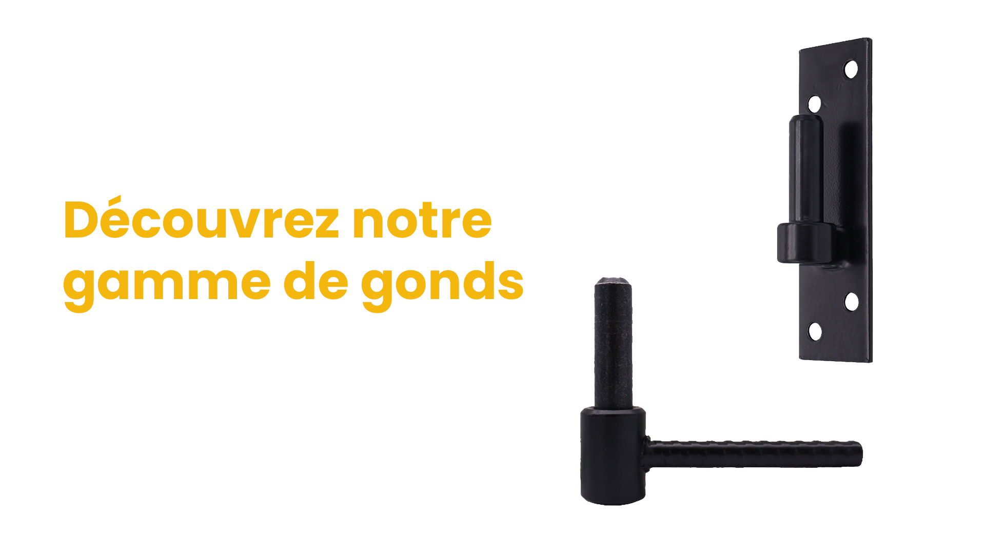 Store Menuiserie - Choisir ses gonds pour volets battants