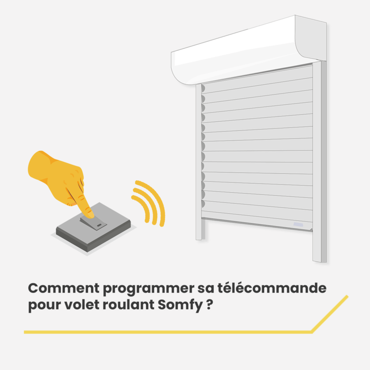 Store Menuiserie - Comment régler et programmer votre volet roulant avec la télécommande radio ...